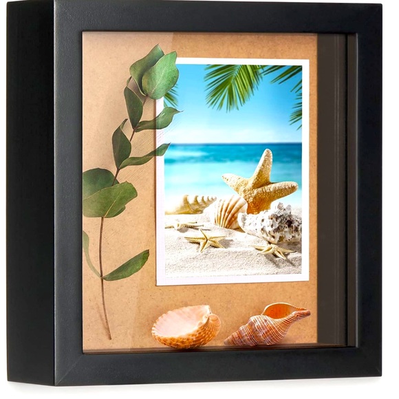 Accents | New In Box Black Shadow Box Frame 5 X 5 | Poshmark